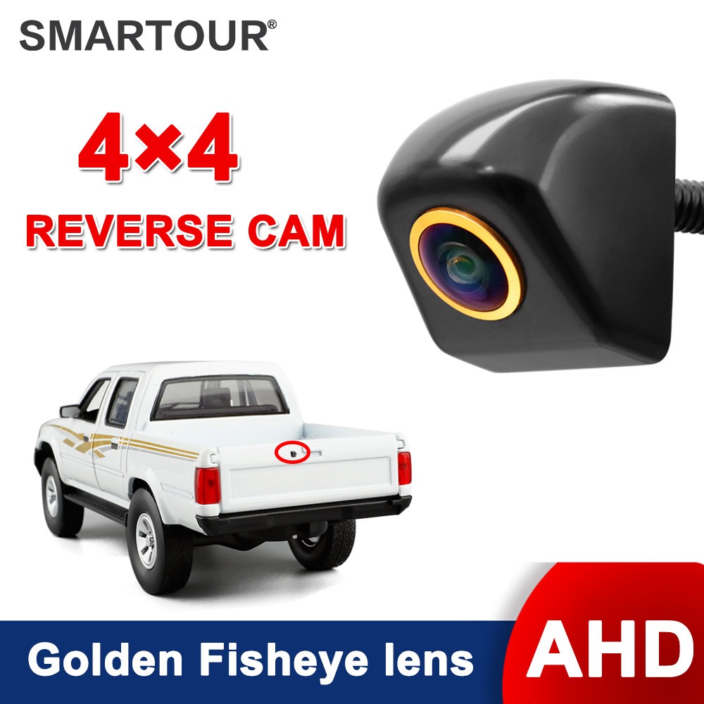 SMARTOUR 180° Fisheye Lens 1920x1080P HD AHD Vehicle Rear View Reverse ...