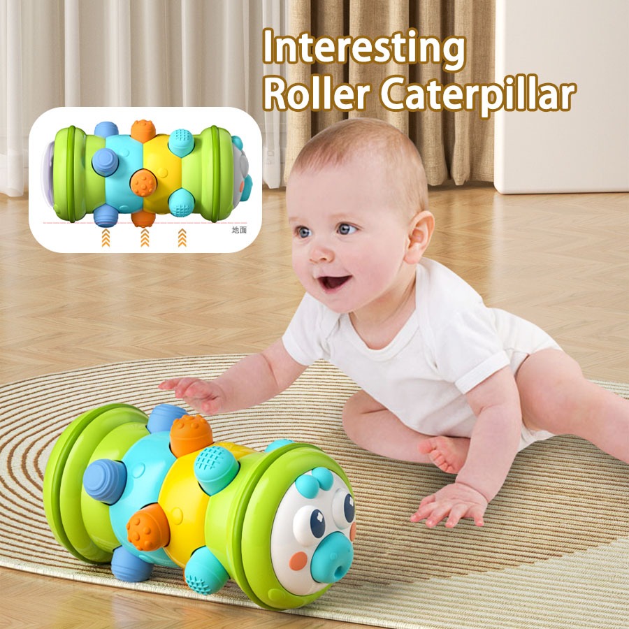 Cartoon Cute and Fun Roller Caterpillar Exercise Hand Fine Movement ...