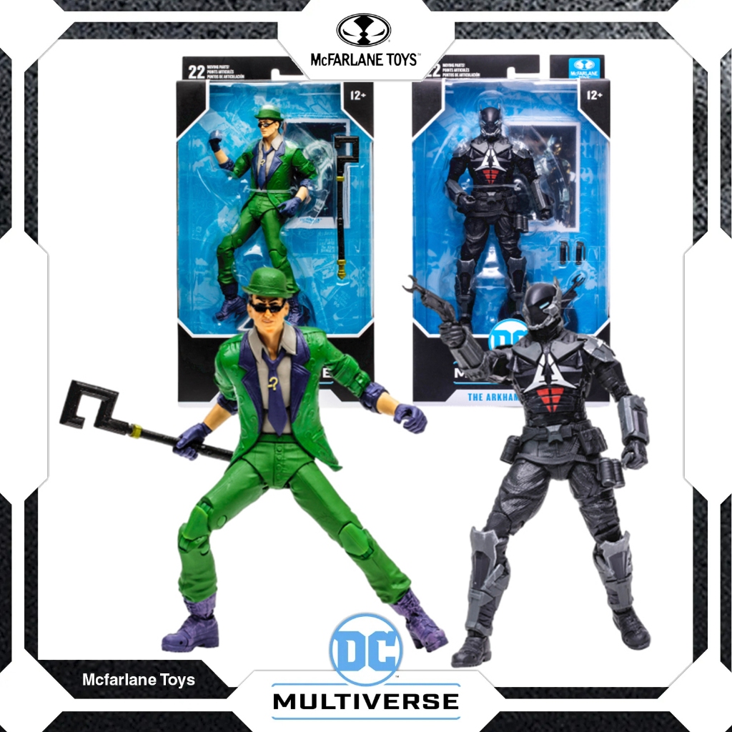 McFarlane Toys THE RIDDLER (BATMAN: ARKHAM CITY)THE ARKHAM KNIGHT ...