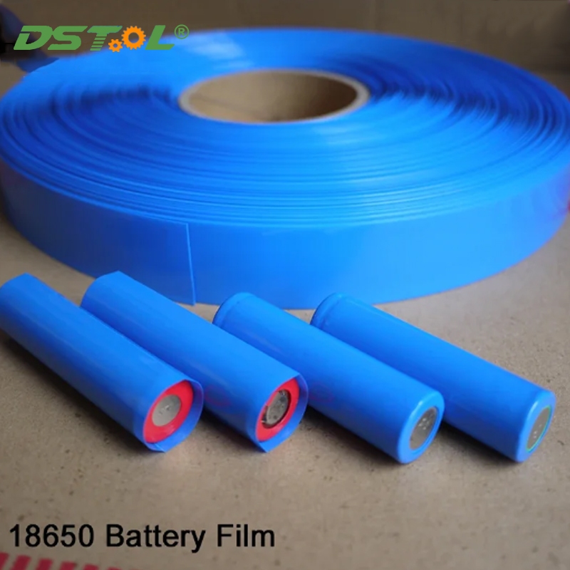 PVC Heat Shrink Tube Blue Shrink Insulated Shrink Tubing For Production ...