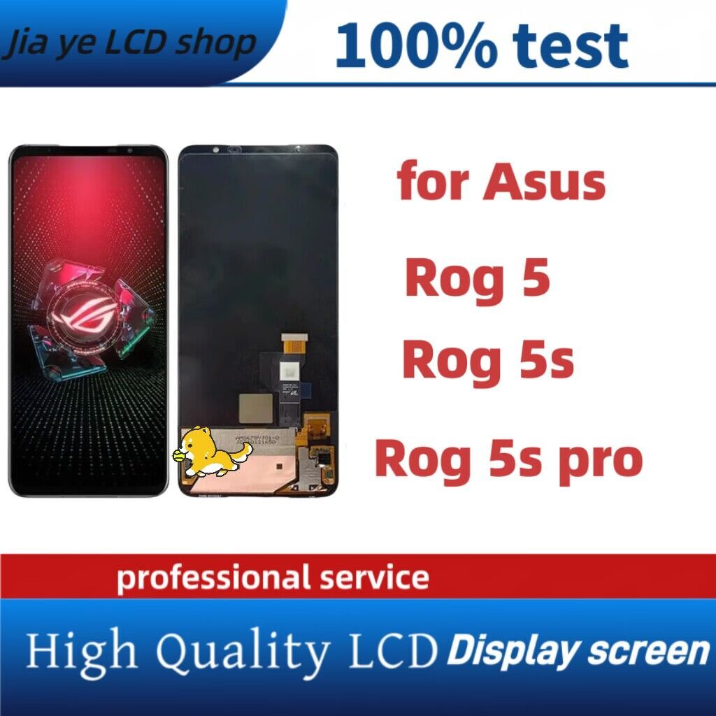 Original LCD With Frame For Asus ROG Phone 5 ROG 5 Pro ROG 5S ROG 5S ...