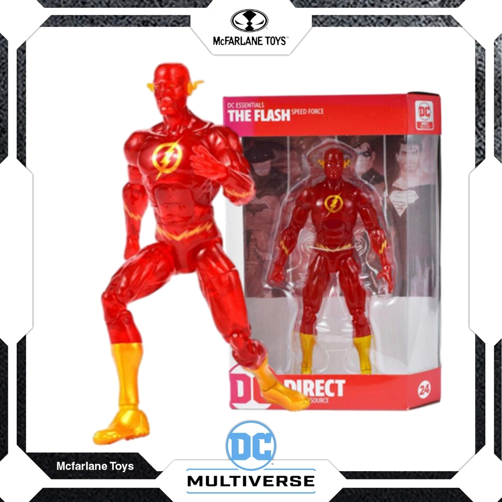 McFarlane Toys The Flash Speed Force (DC Essentials) DC Multiverse 7 ...