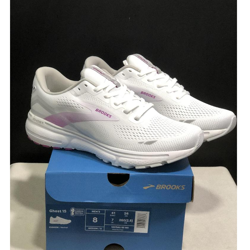 Brooks Ghost 15 Men's and women's shock-absorbing running shoes Marathon professional running ...