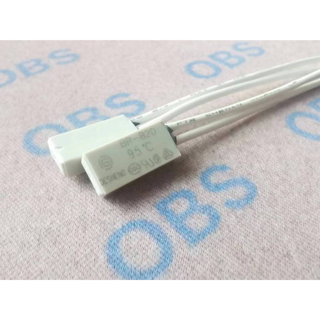 ((2 Pcs) BR-B2D 75℃-b Normally Closed 85℃-b Thermostat 50 Degree 60 ...