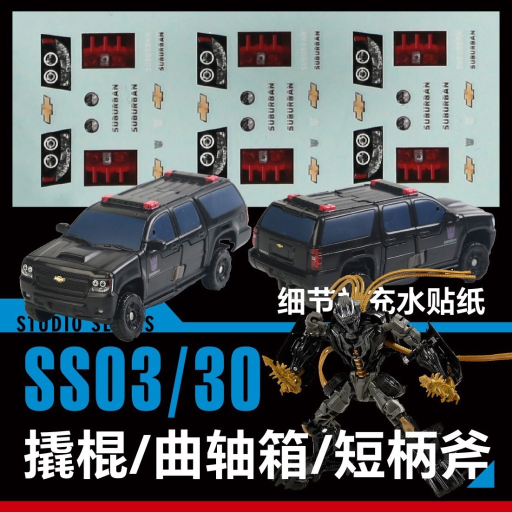 [RICK WATER DECAL]SS03 Crankcase/Hatchet/Crowbar transformers | Shopee ...