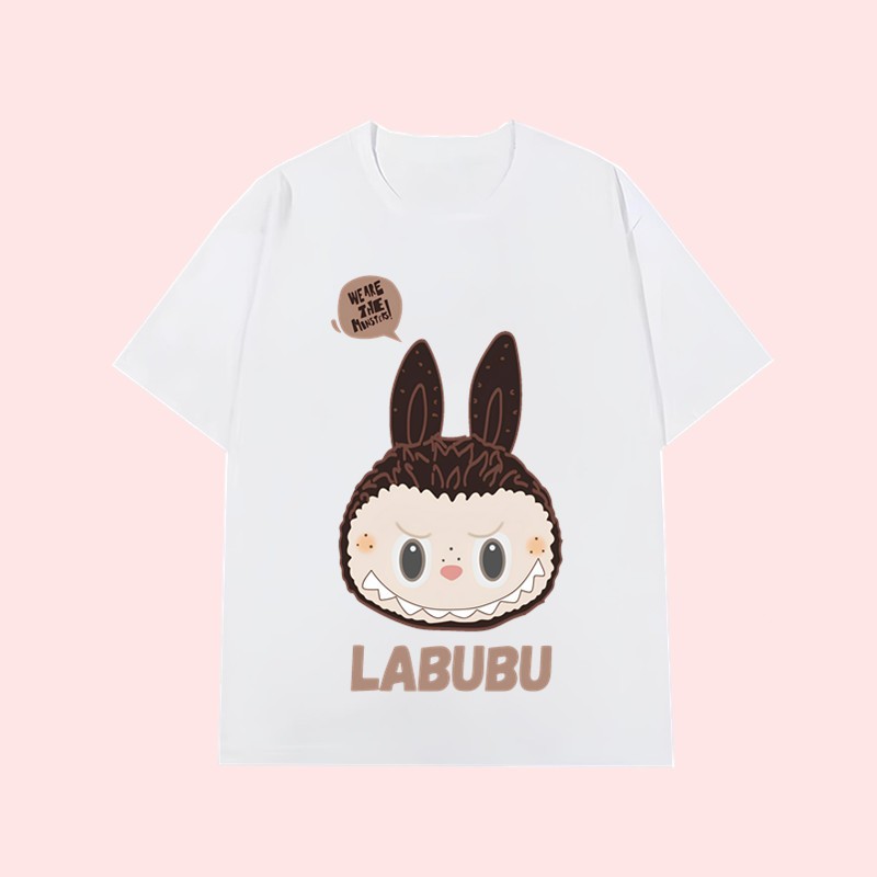 New Labubu Pop Mart Shirt, Men Can Wear, 100% Cotton | Shopee Malaysia