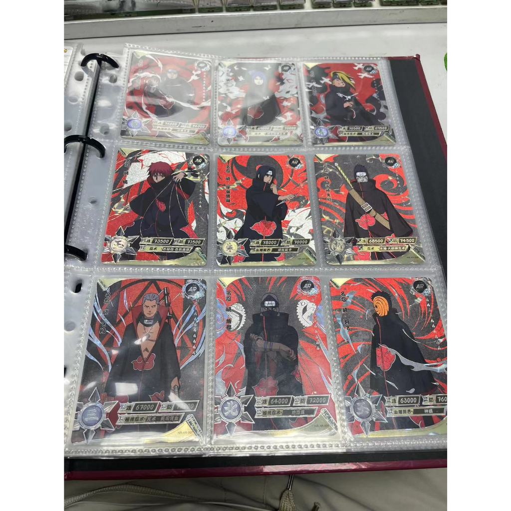 KKangT Kayou Naruto cards Silver AR card Full Set No.001-010 Card ...