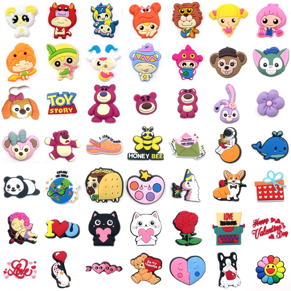 New Crocs Jibbitz Creative Cute Cartoon Theme Shoes Buckle/Shoe Charms ...