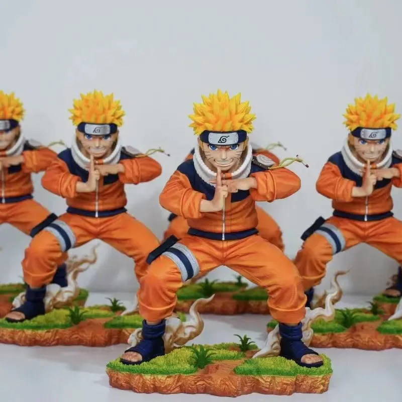 15CM Uzumaki Naruto Anime Action Figure NARUTO Sculpture Handmade GK ...