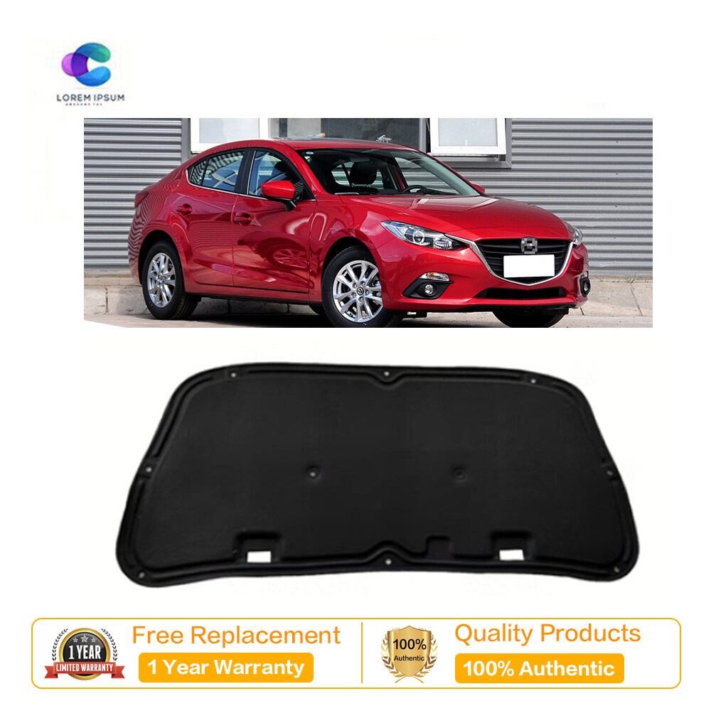 2014-2018 Mazda3 front cover soundproof cotton engine hood insulation ...