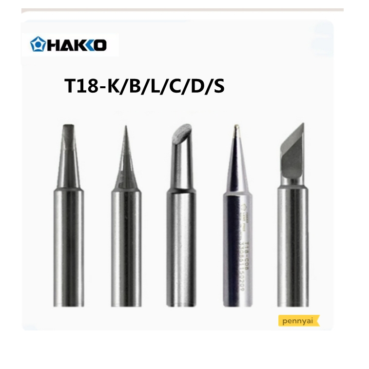 Japan HAKKO FX888D Soldering Station Dedicated Soldering Iron Tip T18-C/D/K/I | Shopee Malaysia