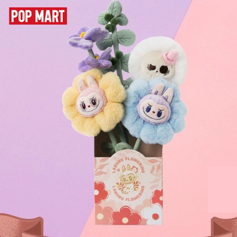 Popmart LABUBU Flower Bouquet City Paradise Limited FlowerFairy Series ...