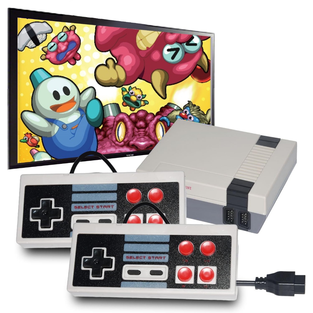 Retro Gaming Console – Classic Mini Game System Built-in 620 Games and ...