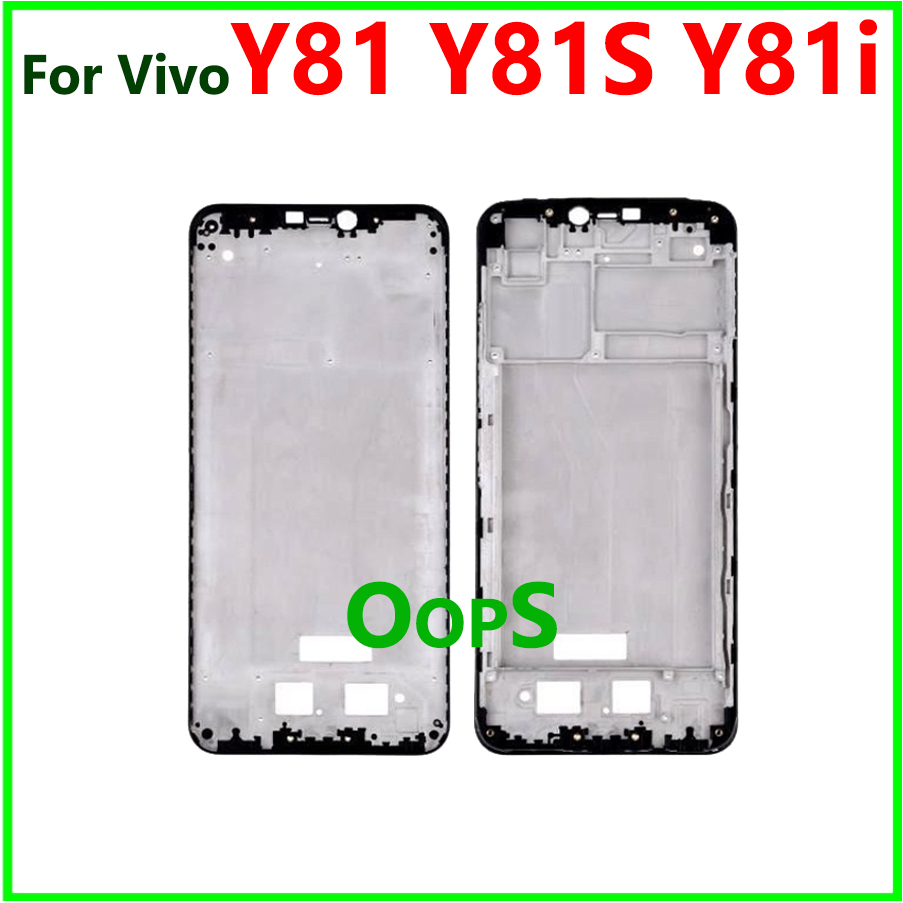 For VIVO Y81 Y81i Y81s LCD Front Middle Frame Battery Cover Back Housing With Camera Lens Button ...
