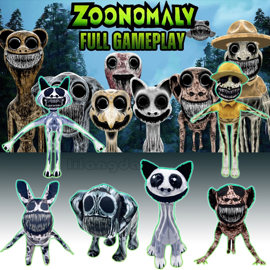 Zoonomaly Zoo Guard Abnormal Zoo Abnormal Plush Toys Whimsical Zoo ...