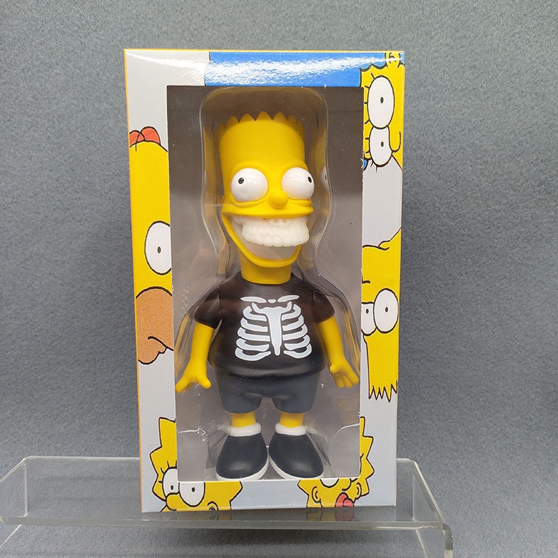 20cm Simpsons Bart Anime Figures Simpsons Buckteeth Joint Moveable ...