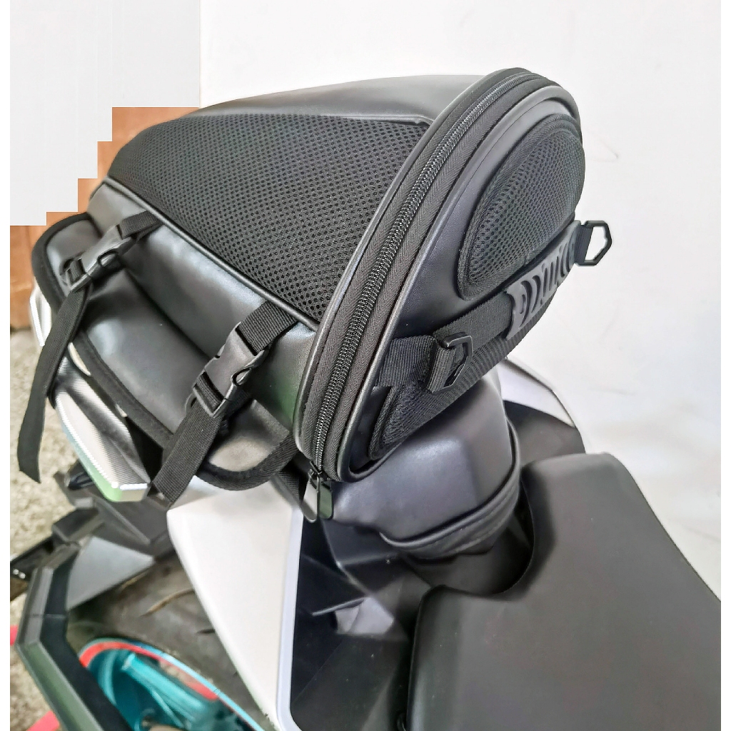 Motorcycle Backrest Saddle Storage Bag Multifunctional Large Capacity ...