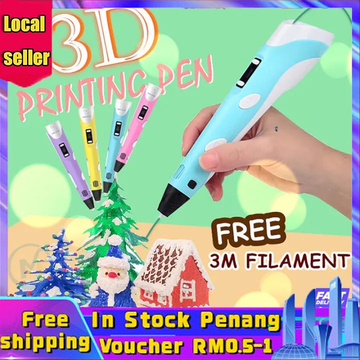 3D PLA Printing Doodle Arts 3D Printer Pen Craft Drawing USB Pen Set ...