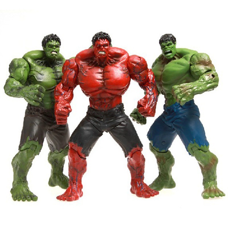 28cm The Avengers Anime Figure Robert Bruce Banner Hulk PVC Action ...
