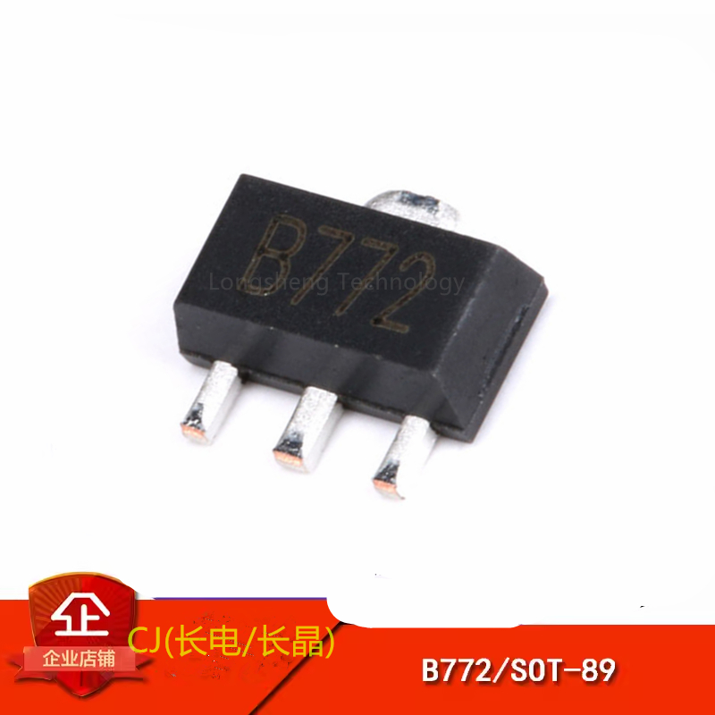 [5pcs] Original B772 SOT-89 PNP Transistor-30V/3A Patch Triode | Shopee ...