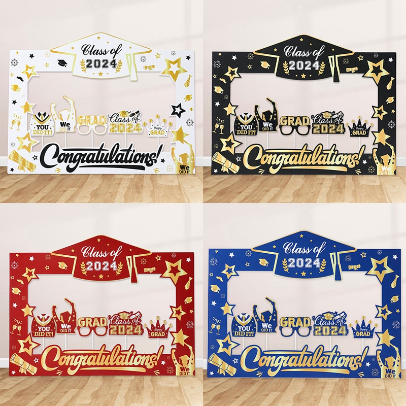 Class of 2024 Graduation Picture Frame Graduation Decoration Set ...