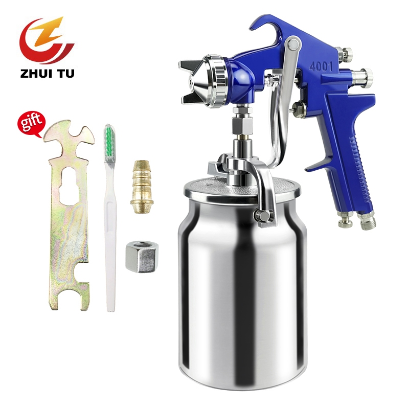 【ZHUITU】2.0MM High Atomization Pneumatic Spray Gun 1000ML Painting ...