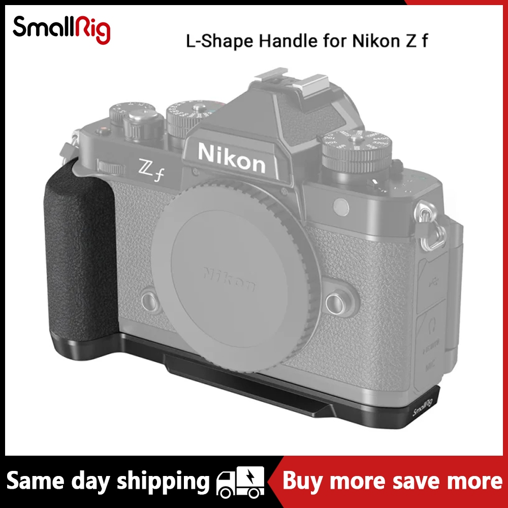 SmallRig L-Shape Handle for Nikon Z f with Silicone Handgrip ...