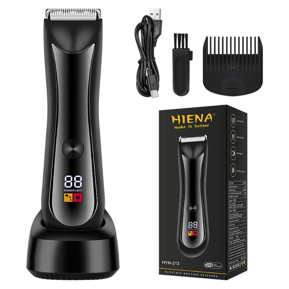 Kemei Groin Area Hair Trimmer Blade Body Trimmer for Men Waterproof Wet ...
