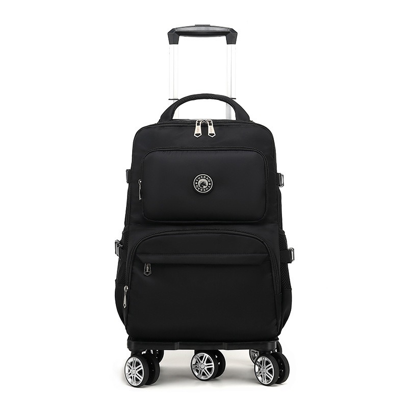 Trolley Bag School Bag Beg Roda Troli 5 Wheel Staircase Luggage Bag ...