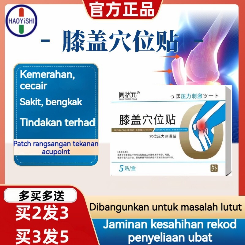 Knee acupoint patch synovitis rheumatoid joint effusion swelling acid ...