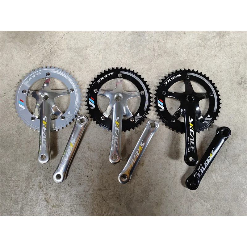 SKEACE Crankset Square Finely polished Hole Alumniun Alloy SKE Crankset ...
