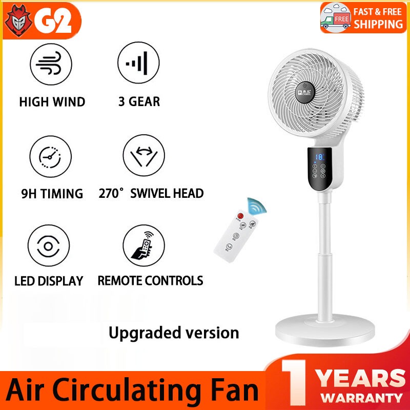 G2E Fan, 36-Inch Air Circulation Fan, Remote Control Multi-Speed Remote ...