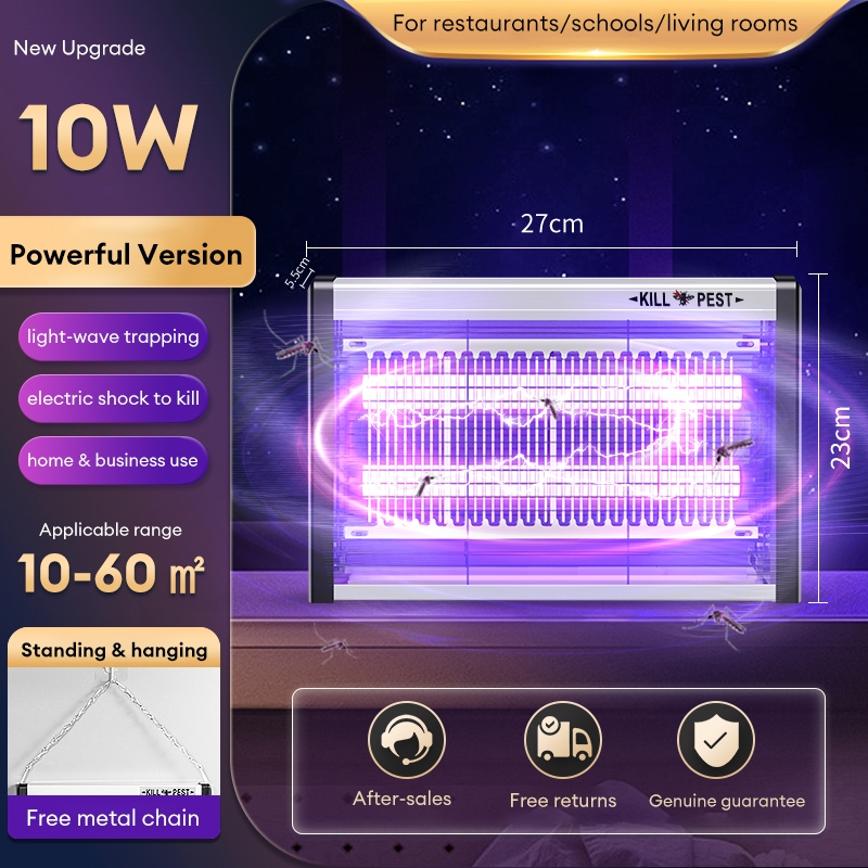 Electric Pest Killer UV Lamp Flying Fly Insect Killer Mosquito Traps ...