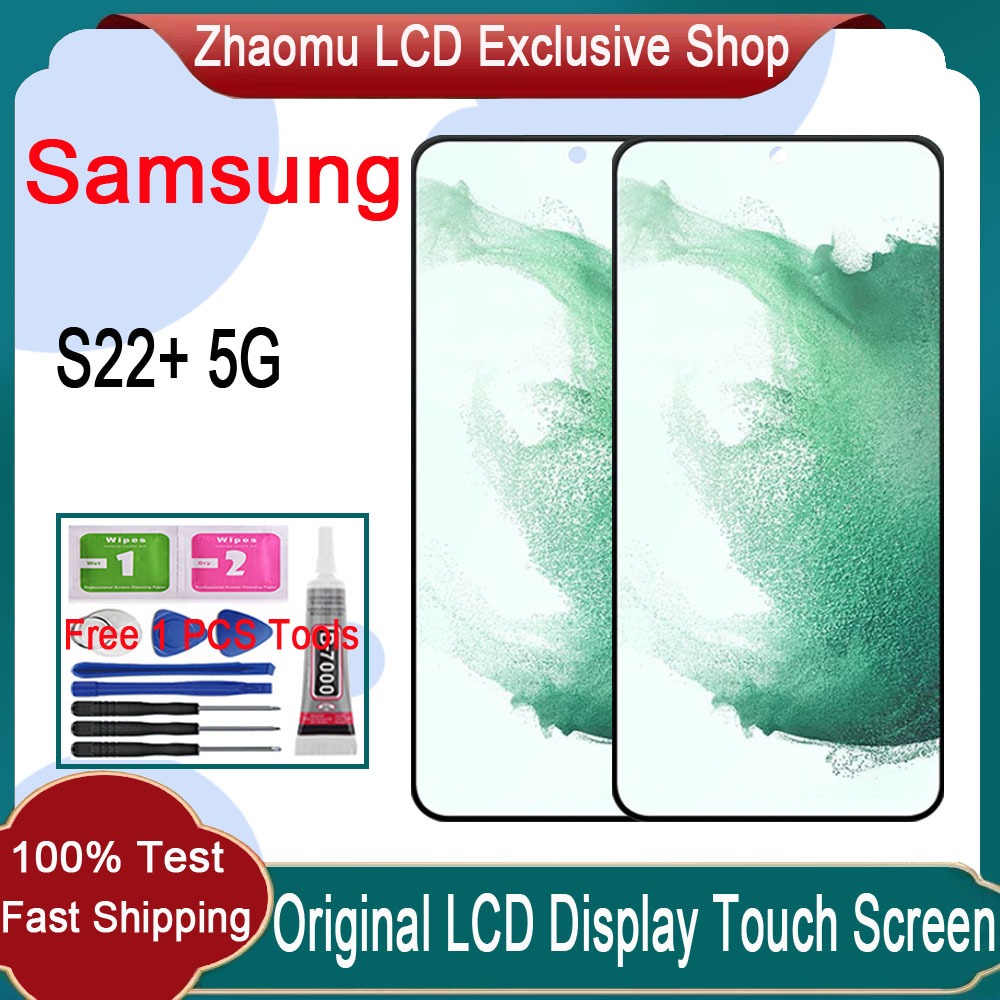 Original AMOLED Samsung Galaxy S22 Plus 5G LCD Display Touch Screen ...
