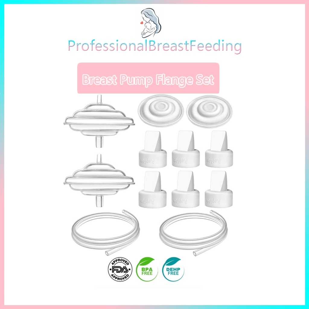 Breast Pump Parts for Spectra, Replace Duckbill Valves Tubes Backflow ...
