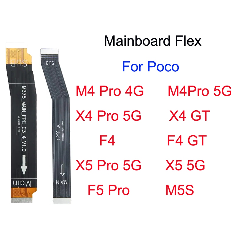 Main Board Motherboard Mainboard Flex For Poco M4 M5 X4 X5 F4 F5 Pro GT ...