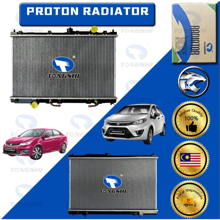 【MY Ready STOCK】NEW RADIATOR PROTON PERSONA GEN2 MANUAL/AUTO DOUBLE ...