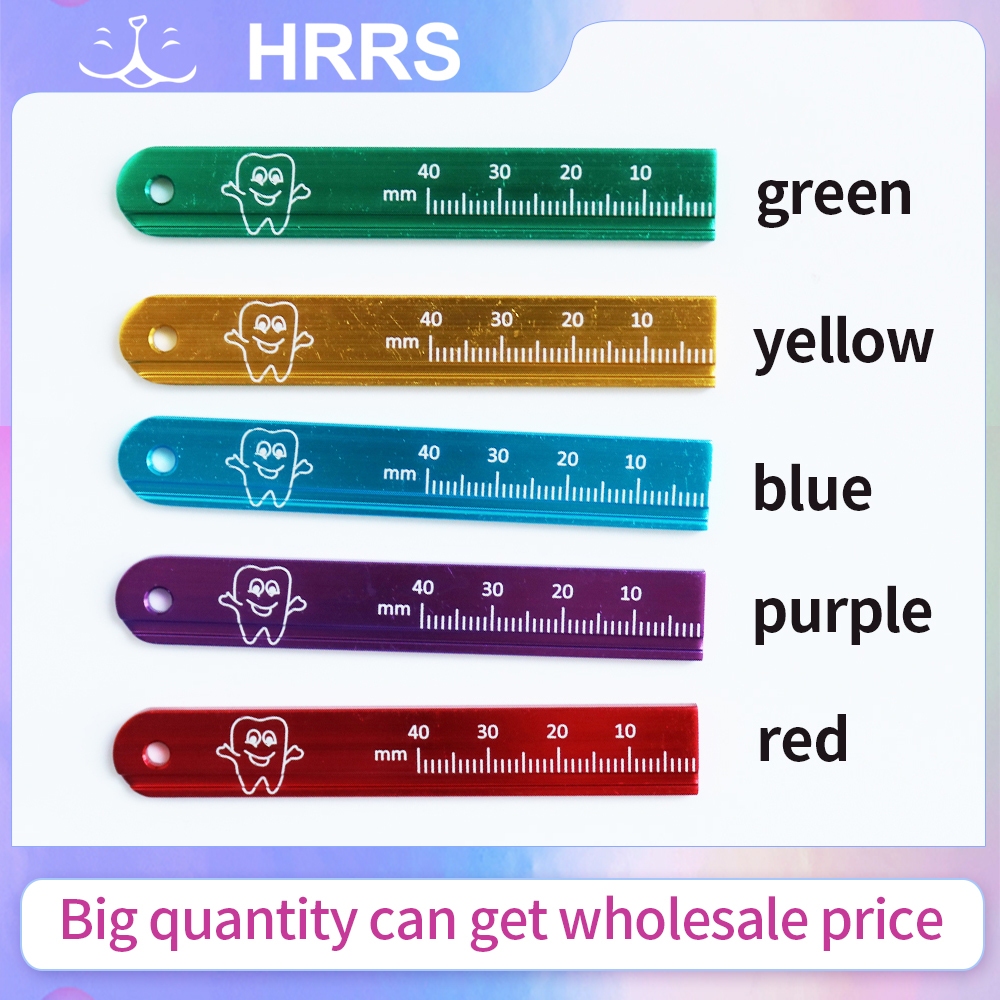 Dental Ruler Color Ring Ruler Finger Ring Ruler Root Canal Length ...