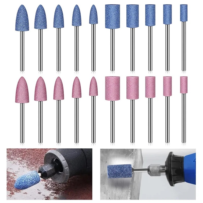 5/10PCS Abrasive Mounted Stone for Rotary Tools Grinding Stone Wheel ...