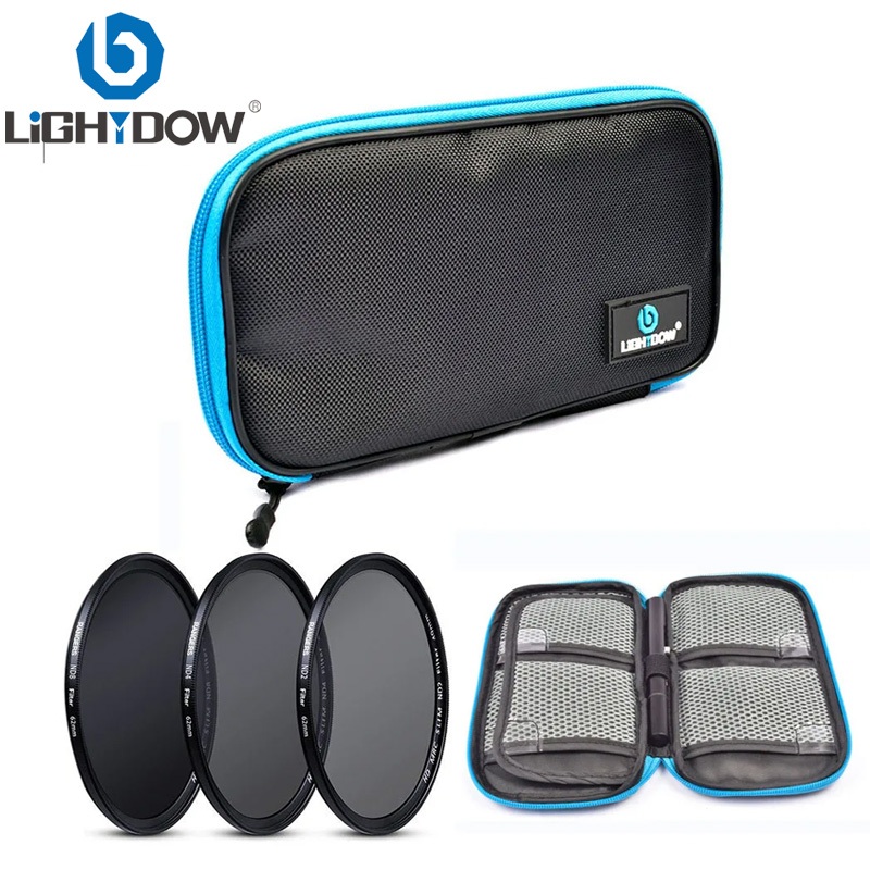 Lightdow Portable Camera Lens Filter Organizer Camera Accessories ...