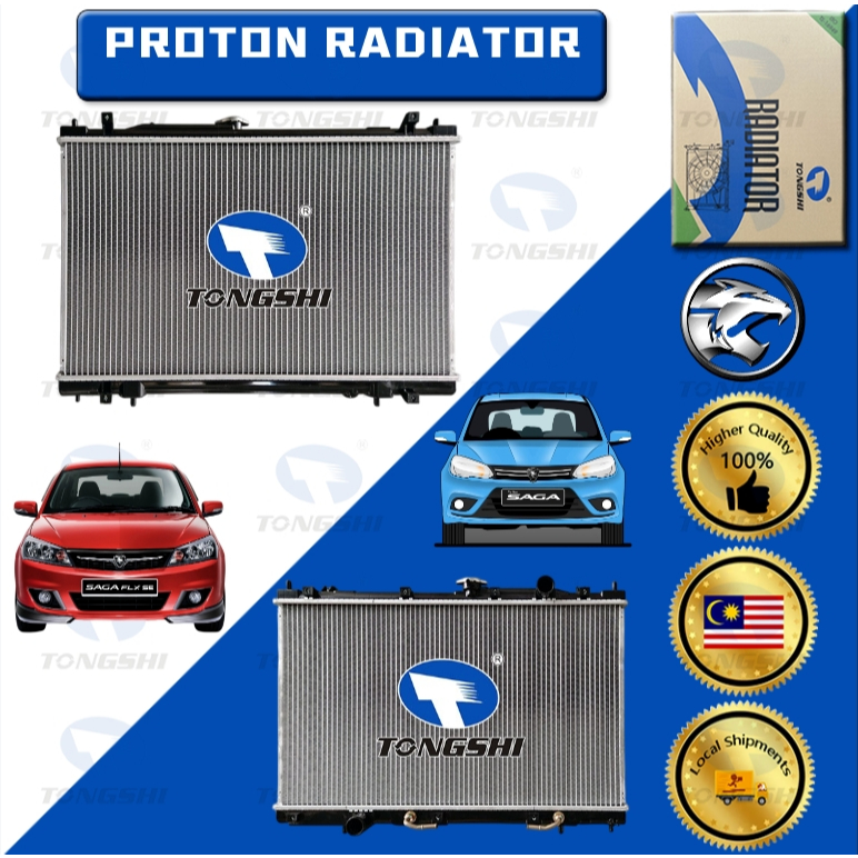【MY Ready STOCK】NEW RADIATOR Proton SAGA BLM/FLX AUTO /MANUAL radiator ...