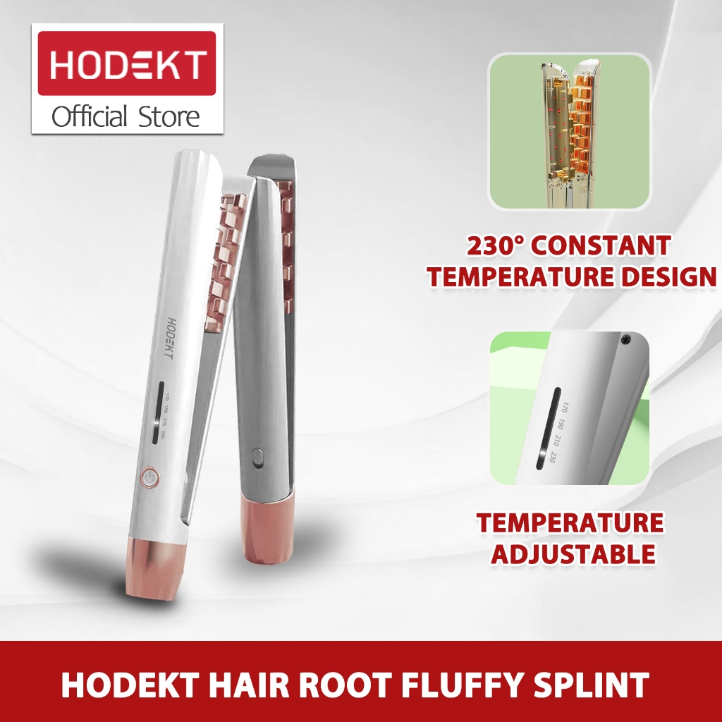 HODEKT Bangs Curling Splint Hair Root Fluffy Clip Hair Curler Styling ...