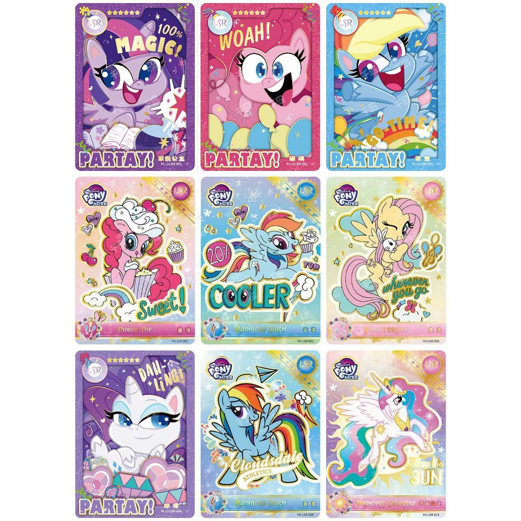 Kayou My Little Pony Pony Card, Cute Party LSR Card | Shopee Malaysia