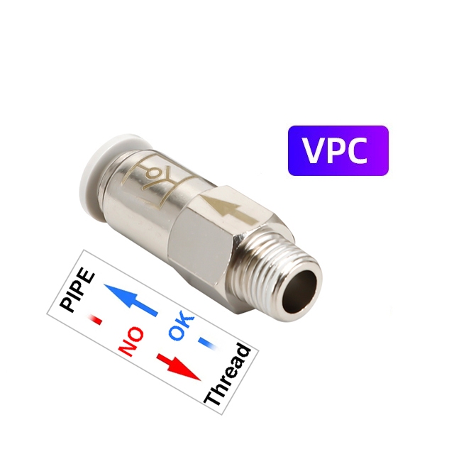 SPC/VPC One-way Check Valve Single Direction Connector High Quality ...