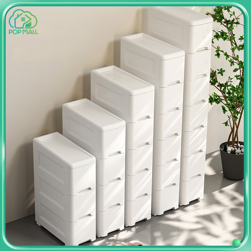 IKEA 20cm Storage Cabinet Slim Plastic Drawer Gap Kitchen Narrow ...