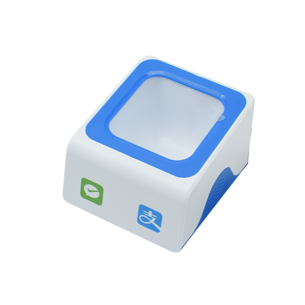 USB barcode scanner on desk for barcode payment scanning alipay and ...