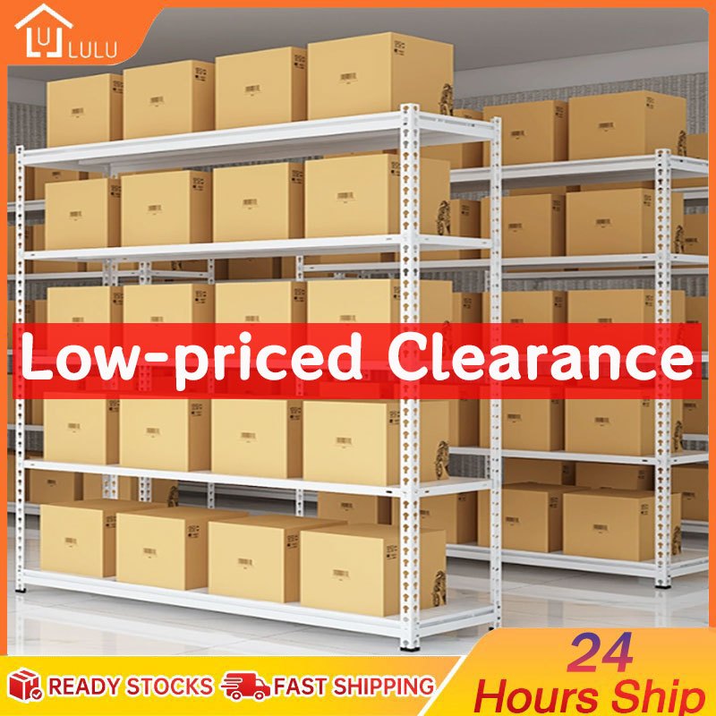 【Load 500KG】6 Layer Metal Rack Steel Rack Adjustable Height Steel Rack ...