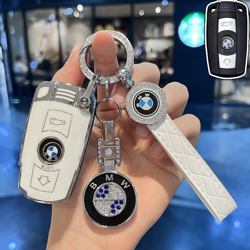 BMW car key Case Cover for 1 3 5 6 Series E60 E61 E70 E81 E87 E90 E91 ...