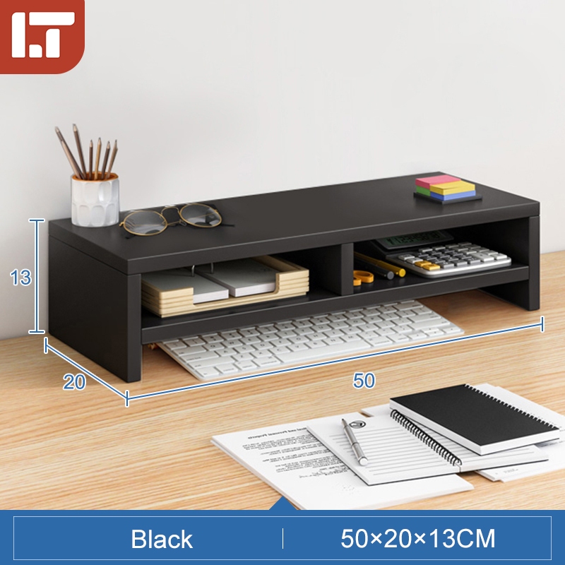 Desk Organizer Rack Monitor Stand Computer Monitor Screen Shelf ...
