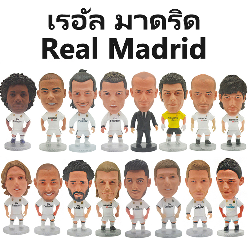 Real Madrid soccer star figure model football star doll for fans ...